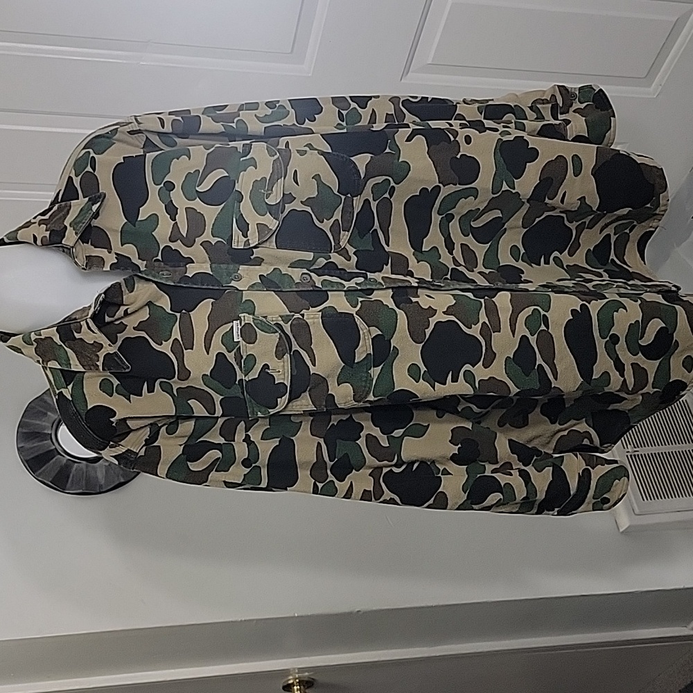 Carhartt Camo Flannel Vintage Outdoor Rugged Wear Shi… - Gem